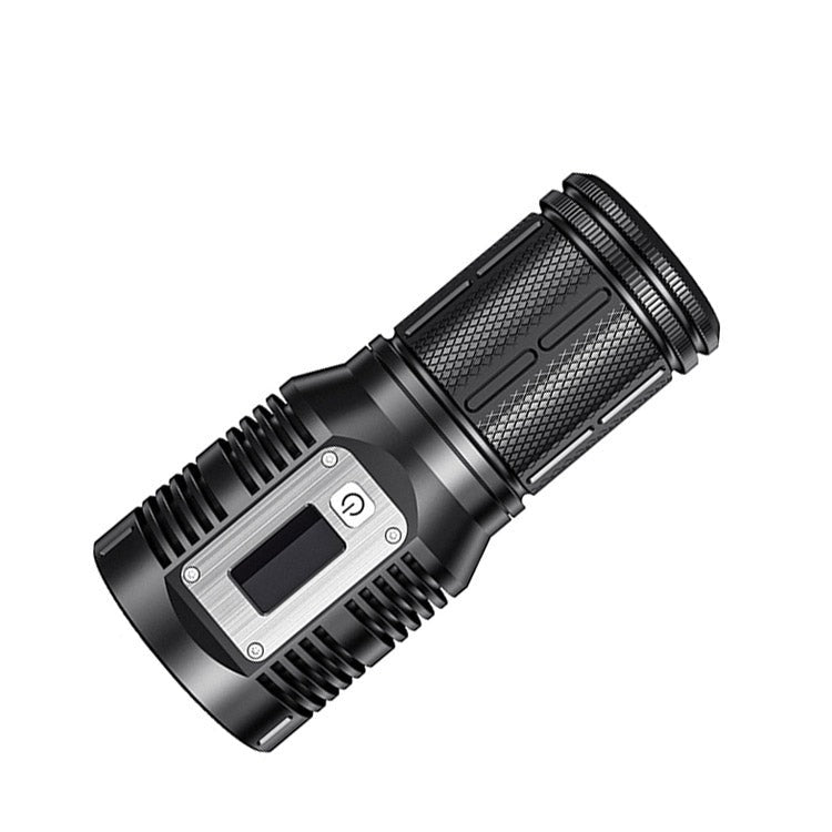 36W USB-C Rechargeable flashlight with display LED Powerful Lantern Ou ...