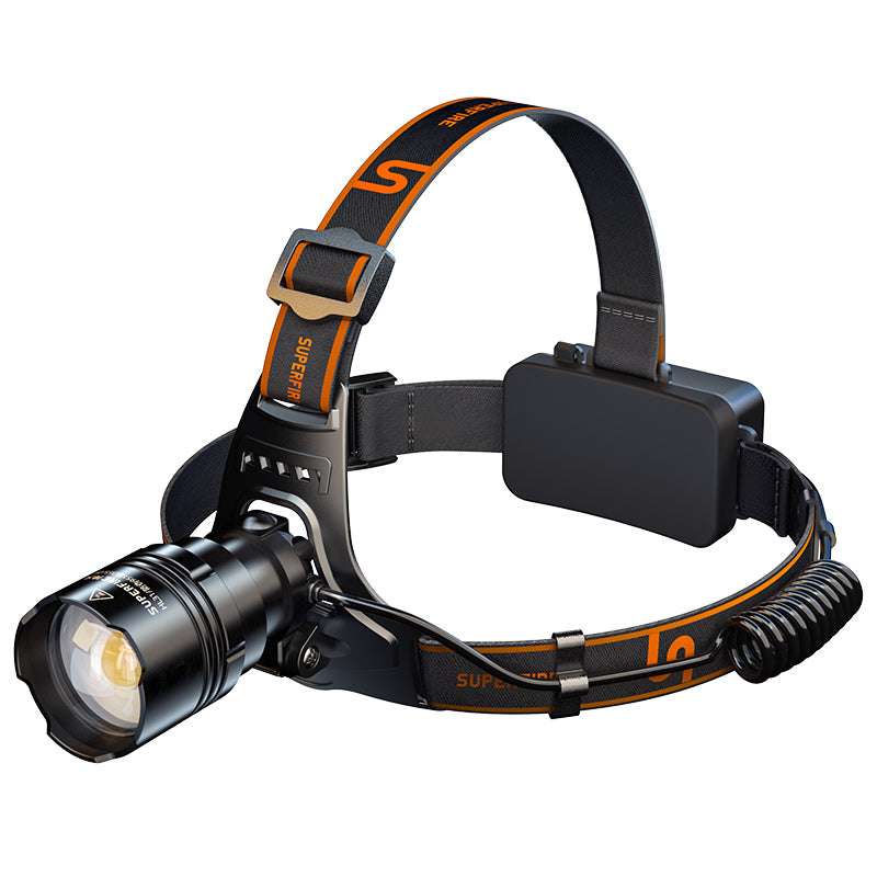 SUPERFIRE HL31 36W High Powerful Zoomable Headlamp – superfirestore